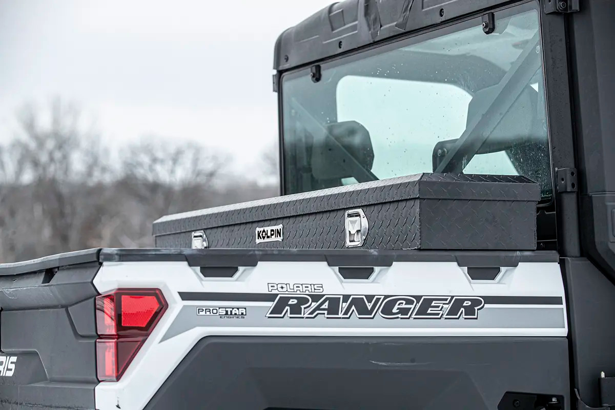 Polaris Ranger UTV Aluminum Bed Tool Box