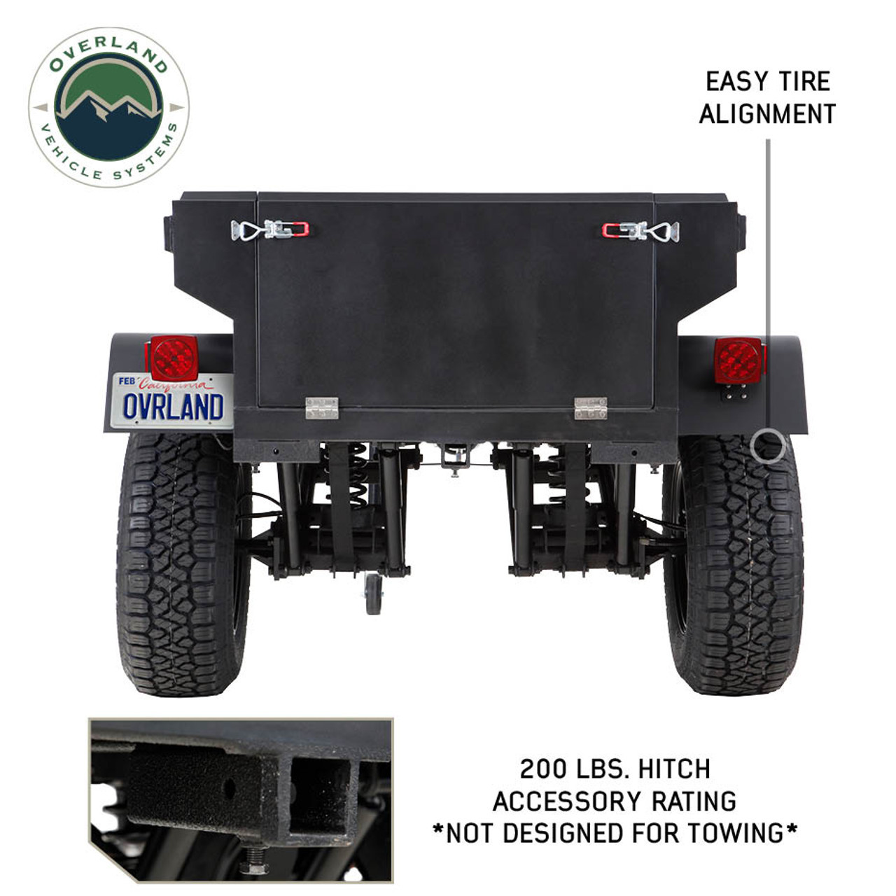 Off Road Trailer - Military Style With Full Articulating Suspension ...