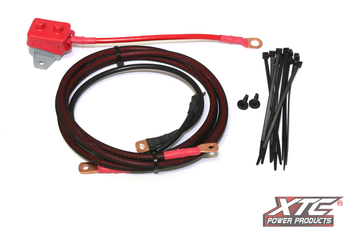 RZR XP 1000/Turbo Power Cable from Battery to OEM Busbar – 2 Seat with ...