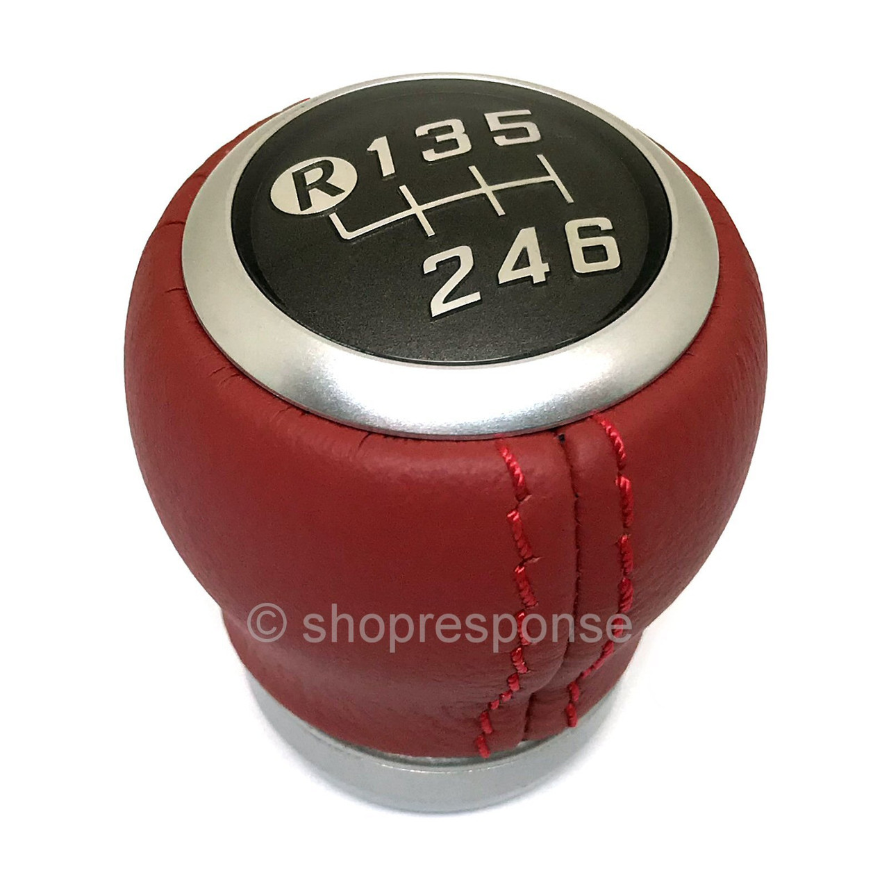 OEM / JDM Toyota 13-16 Scion FR-S / 86 / GT86 Red Leather Shift Knob ...