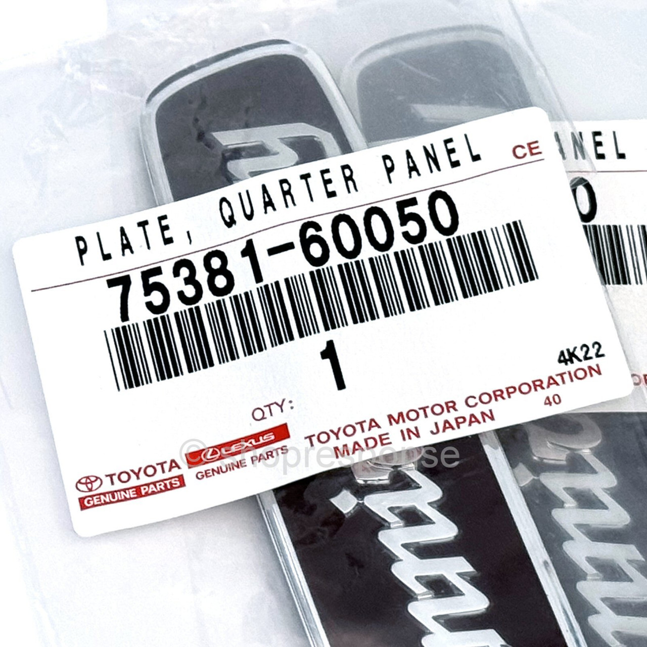 OEM / JDM Toyota Land Cruiser J90 / J100 Rear Quarter Panel 50th ...