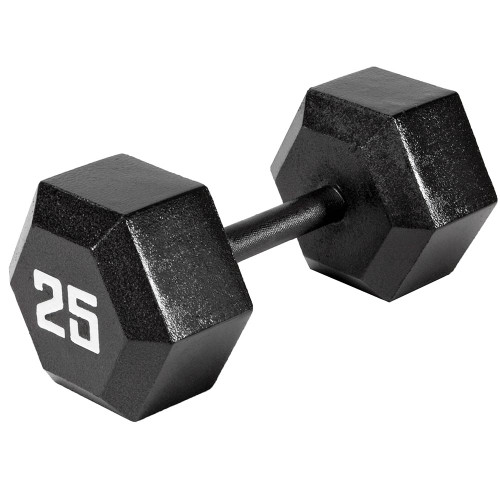 Marcy 25 LB. Hex Dumbbell | IV-2025 Quality Dumbbells