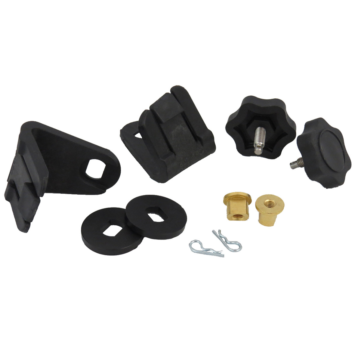 Bullard 4 in. Leather Front Mount for FX/PX/LT/USRX model helmets