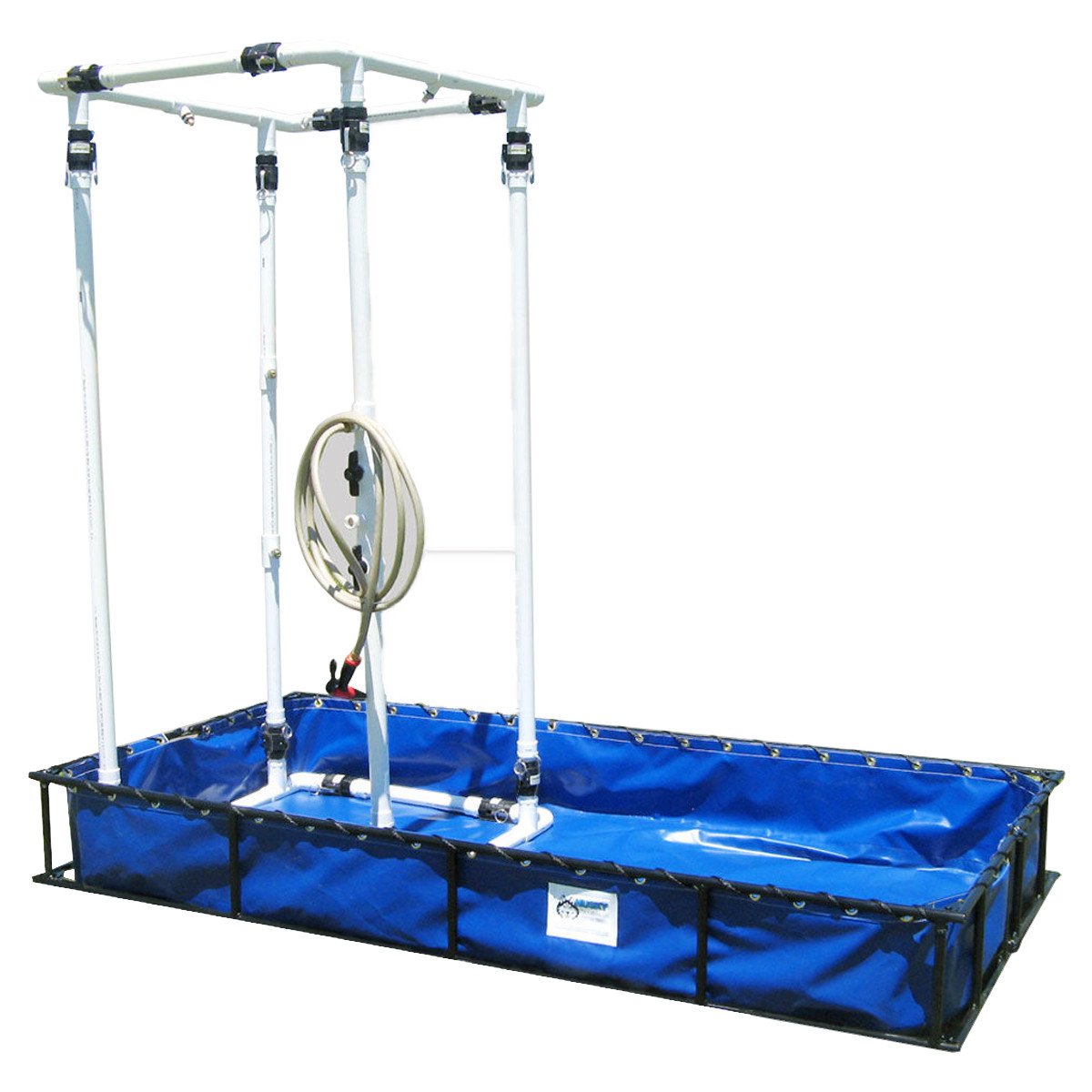 Husky Decontamination Shower System with Pool | Curtis
