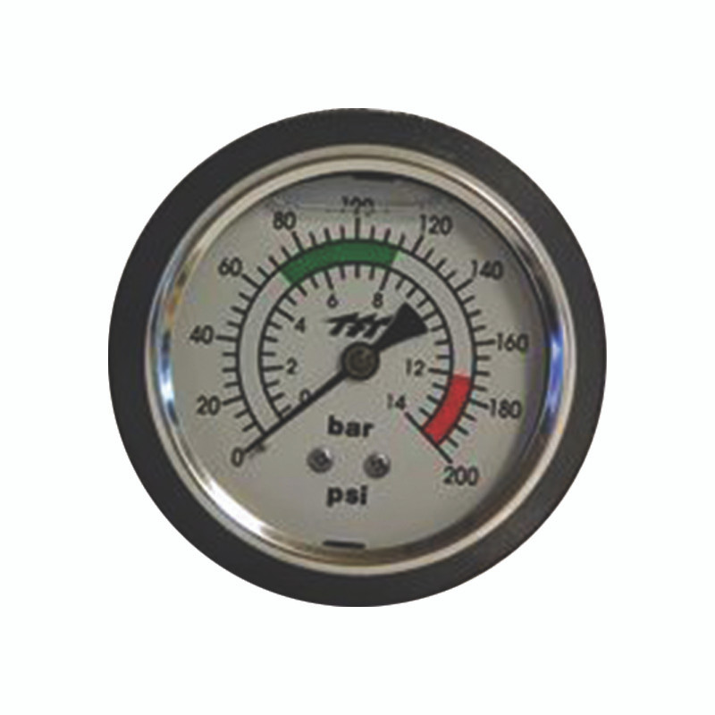Task Force Tips Pressure Gauge with Bumper | Curtis