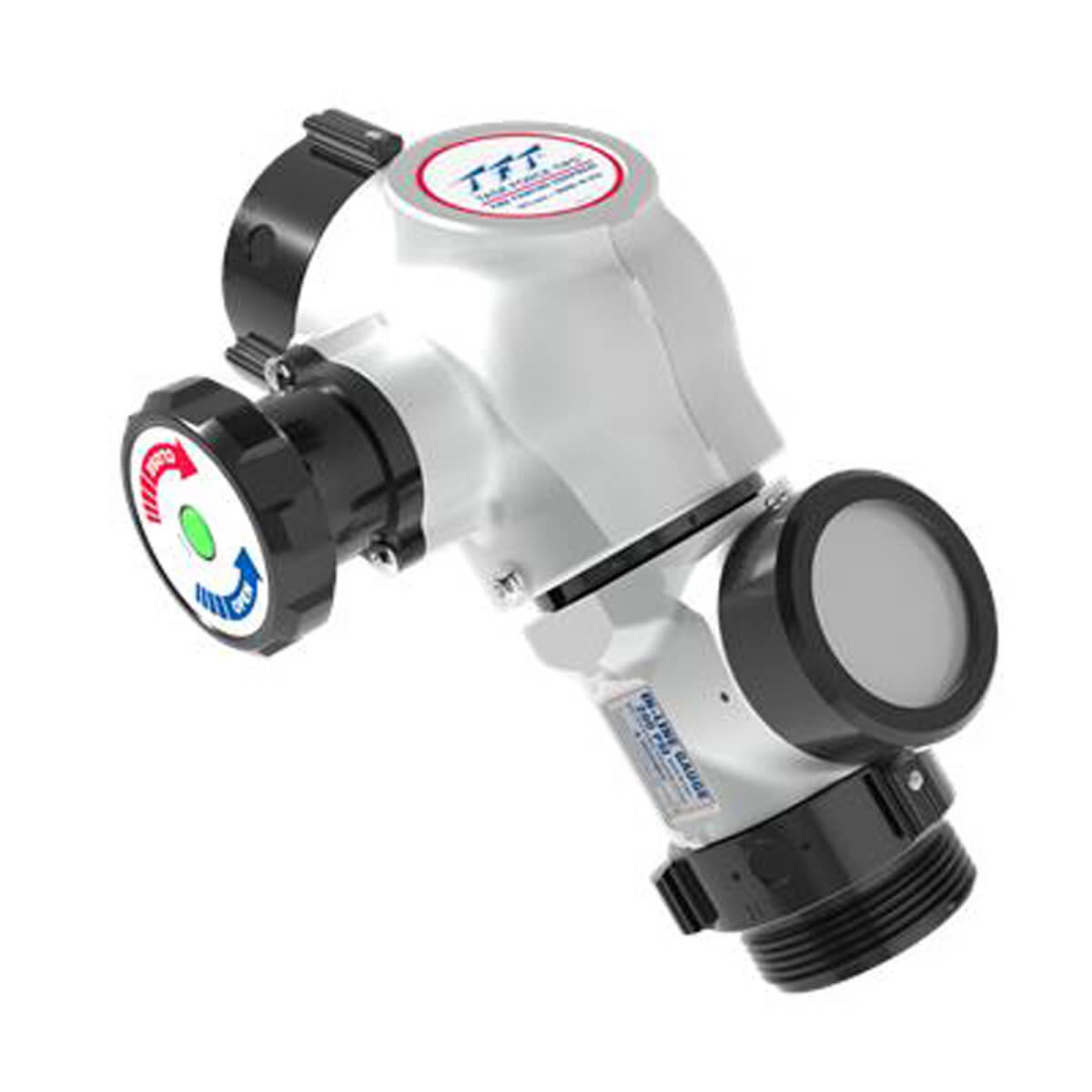 TFT HI RISE Valve 45 Degree (Right or Left) with Gauge | Curtis - Tools ...