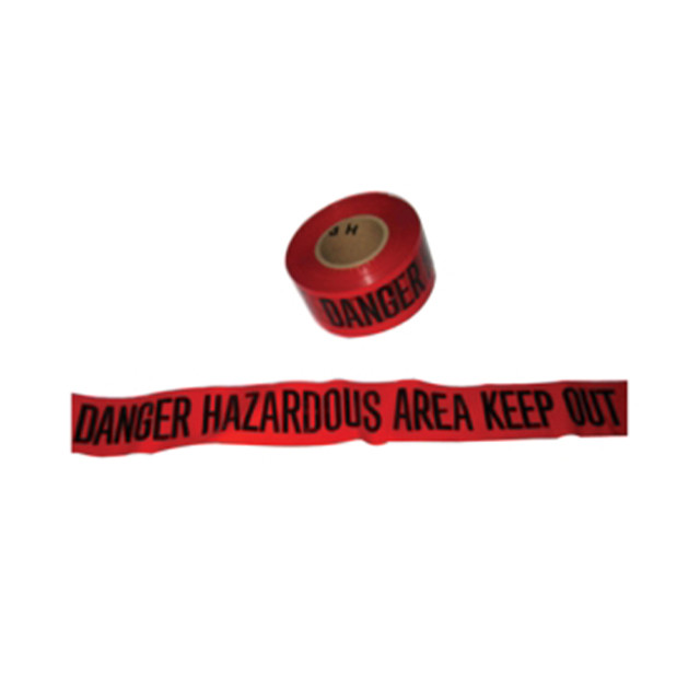 Harris Industries Barricade Tape, "Danger Hazardous Materials Do Not Enter"