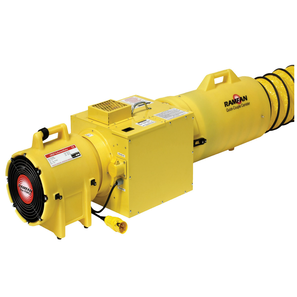 RAMFAN UB20 In-Line Heating System | Curtis
