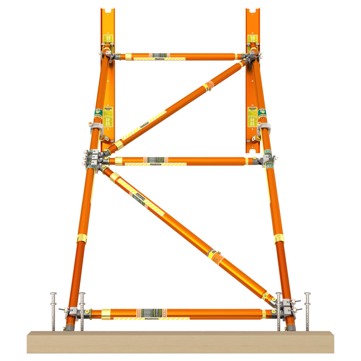 Paratech 6 ft. / 1.8 m Absolute Flying Raker Set | Curtis - Tools for ...