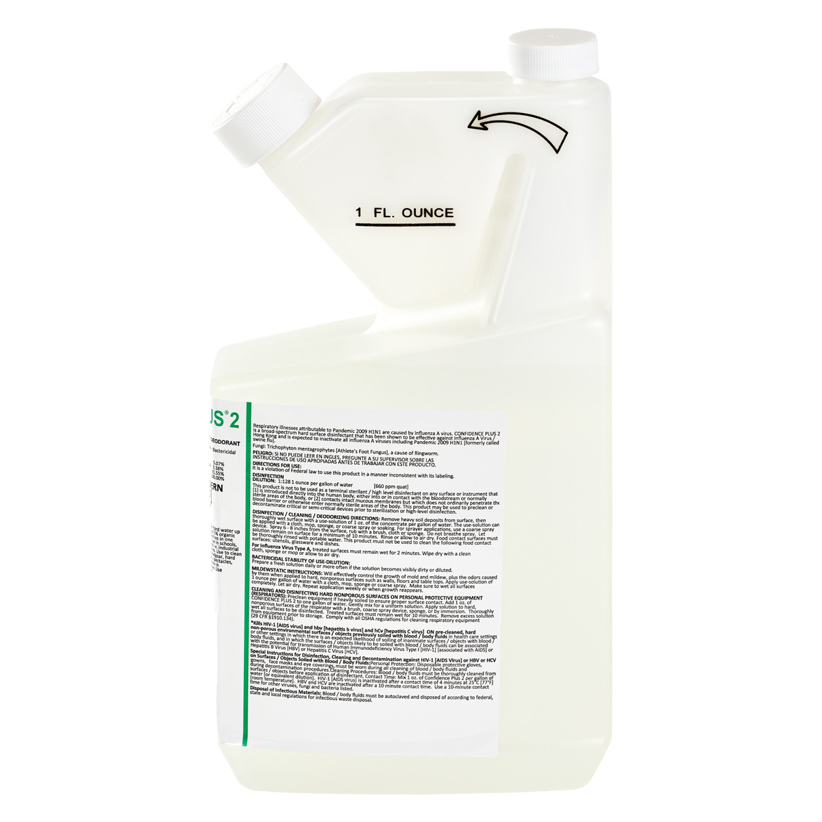 MSA Confidence Plus 2 Germicidal Detergent and Deodorant
