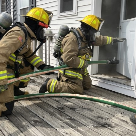 Bulldog Hose Hi-Combat II 1 3/4 in. x 50 ft. 1.5NH Green Firefighting ...