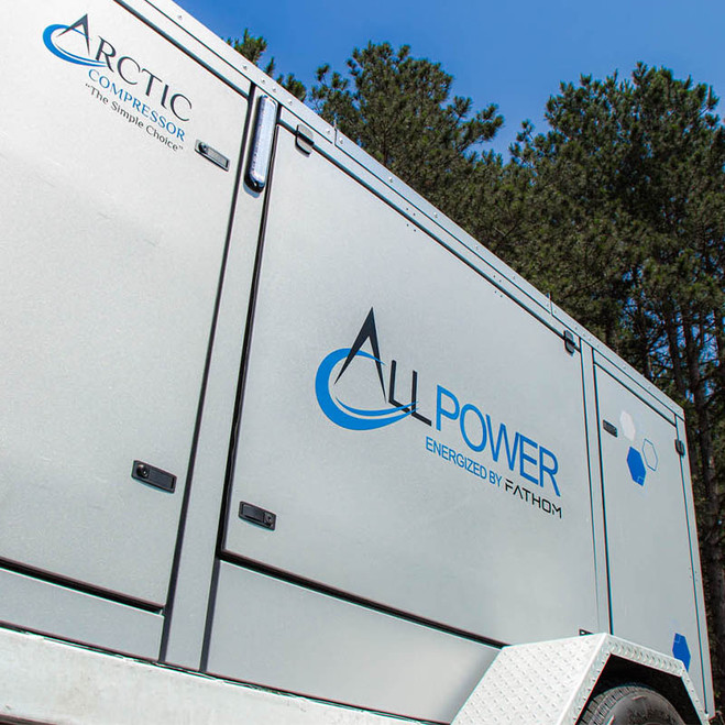 Arctic Compressor All Power Air Trailer | Curtis