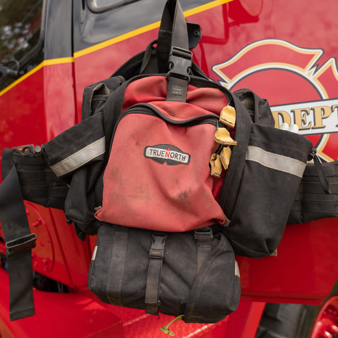 True North Red Fireball Wildland Pack | Curtis