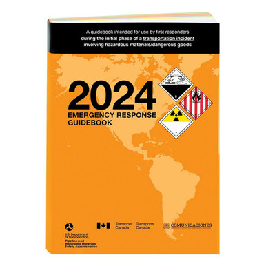 Emergency Response Guidebook (ERG), 2024 Edition - Softbound Standard Size