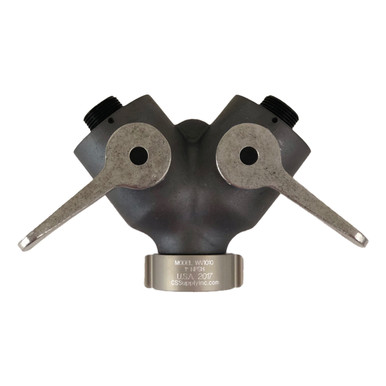 C & S Supply 1 in. Female Inlet x (2) 1 in. Male Outlets Forestry Wye Valve