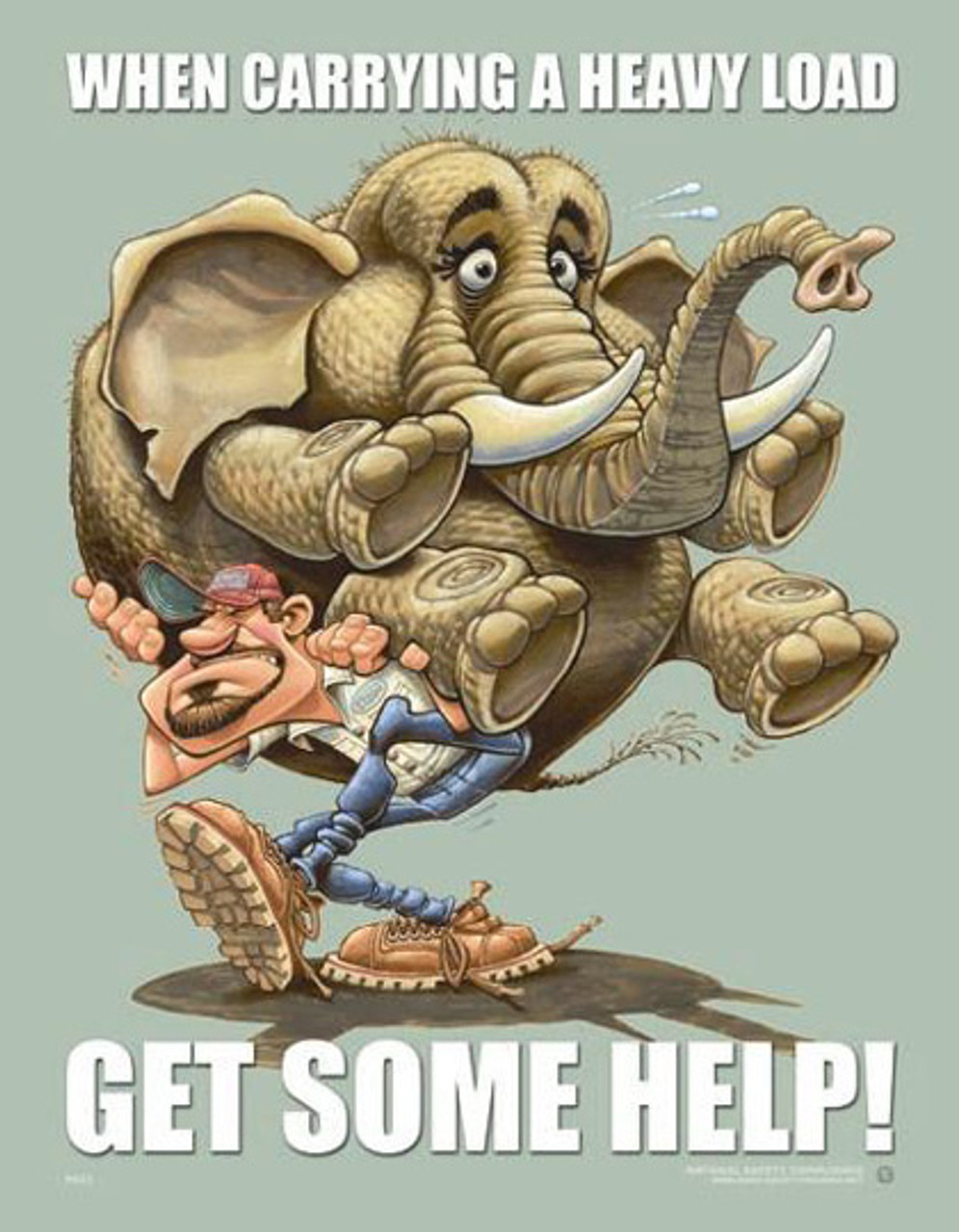 Get Some Help Safety Poster - ENGLISH