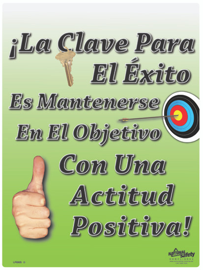 Staying On Target Poster - SPANISH