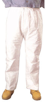 Tyvek Disposable Pants w/ Elastic Waist (50 ct)