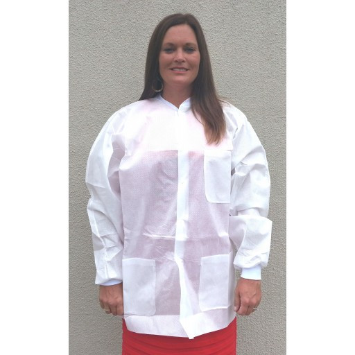 Sunlite Ultra Lab Jacket w/ 3 pockets Knit Collar, Cuffs