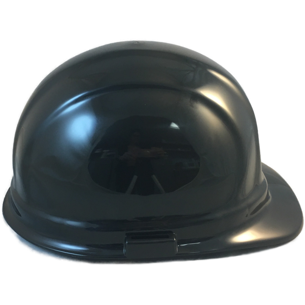 ERB Omega II Cap Style Hard Hats w/ Pin-Lock Black Color