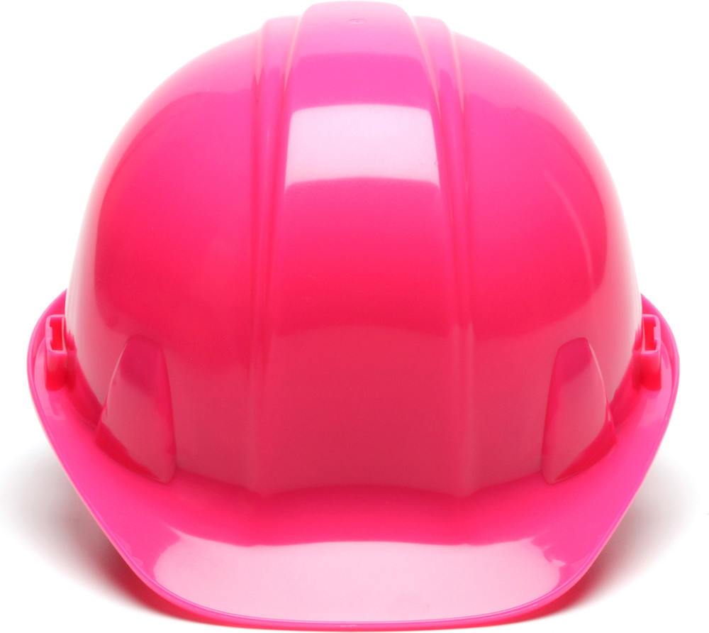 Pyramex Cap Style Hard Hats w/ RATCHETS Hi Viz Pink