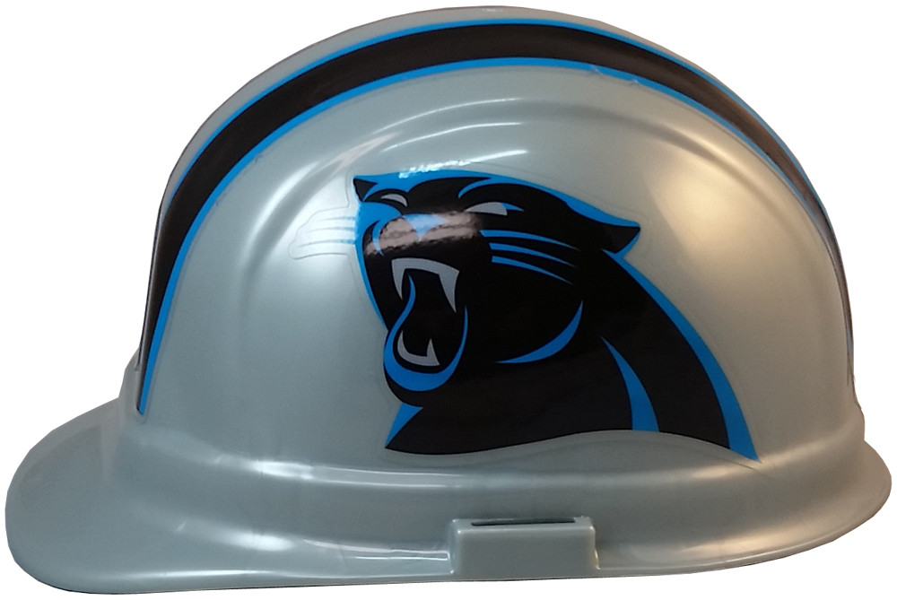 NFL Carolina Panthers Hard Hat | Worksite Safety Helmets | Tasco-Safety.com
