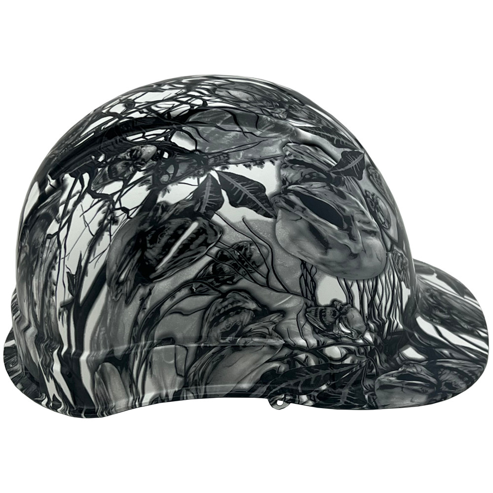 Skull Family Tree Hydro Dipped Cap Style Hard Hat | Buy Online at T.A.S ...