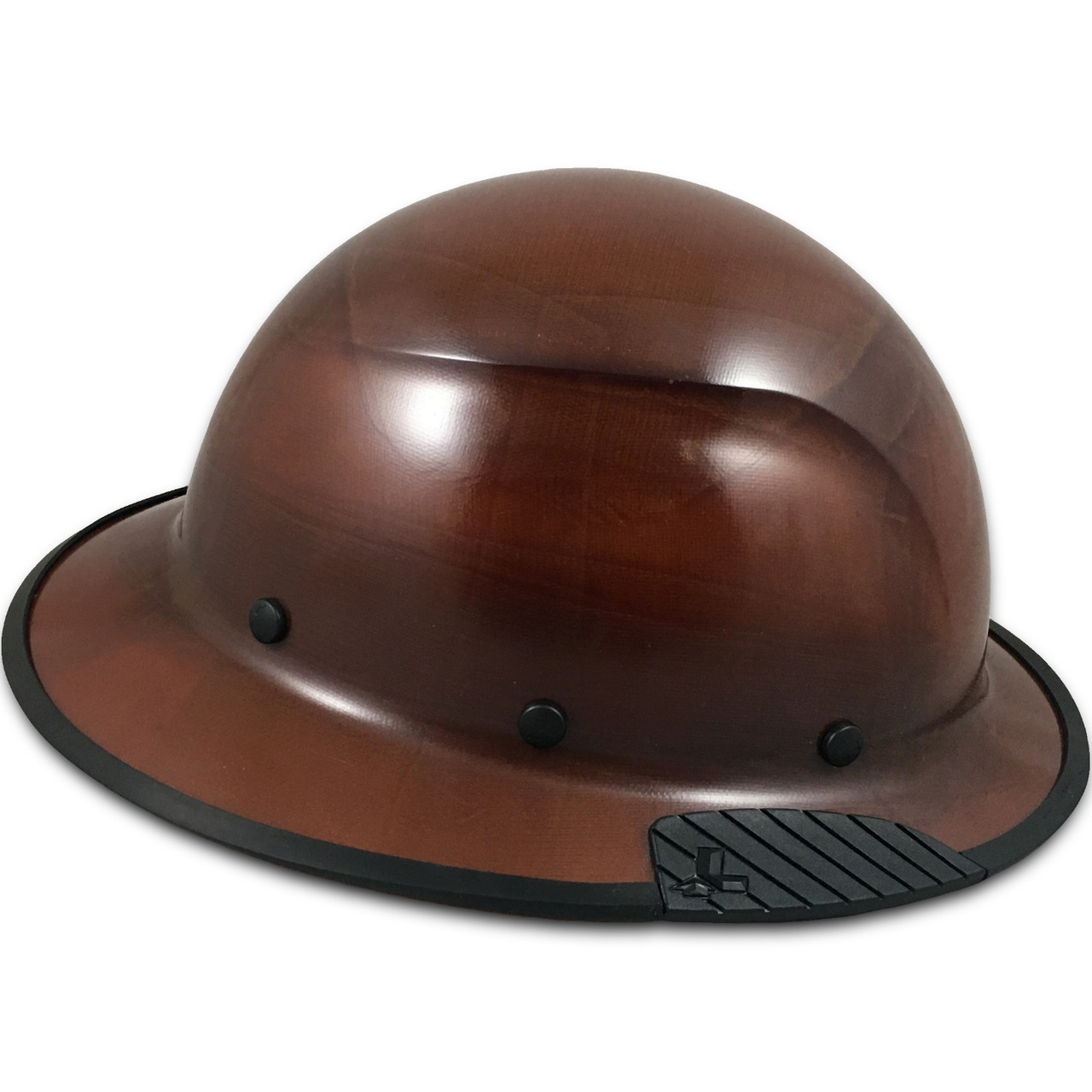 DAX Fiberglass Composite Hard Hat - Full Brim Natural Tan