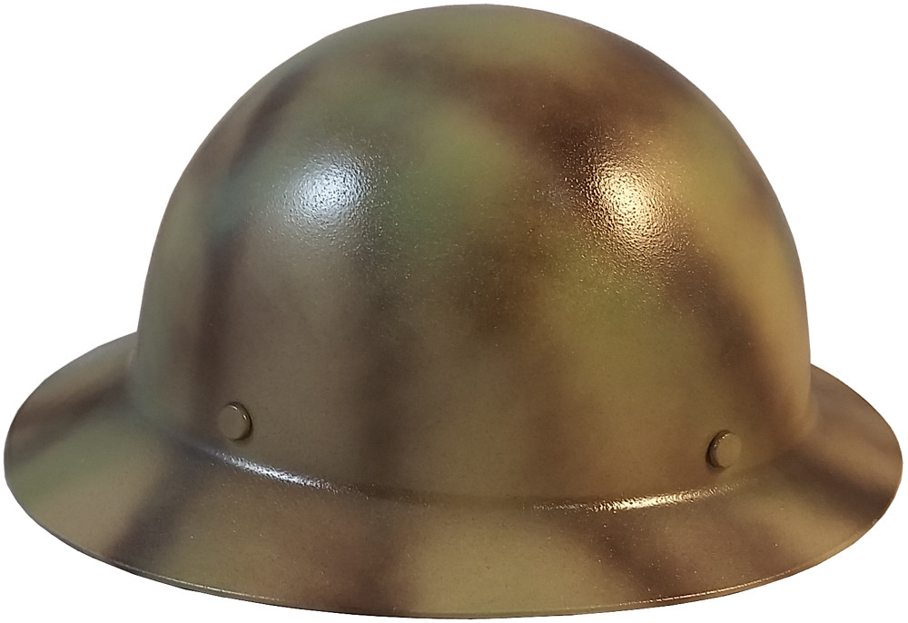 MSA Skullgard Full Brim Hard Hat with FasTrac III Ratchet Suspension - CAMO