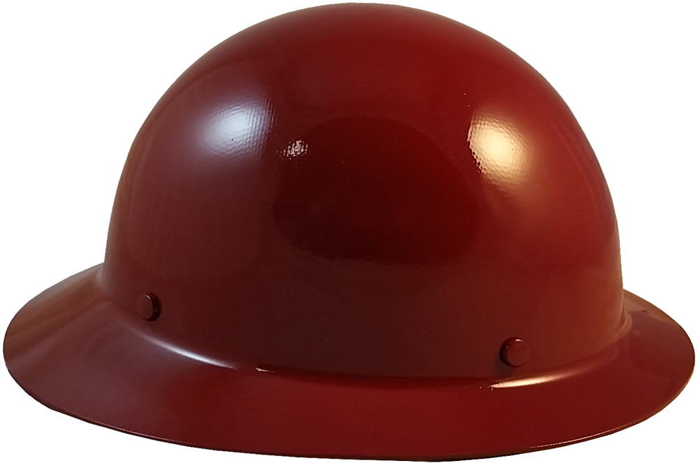 MSA Skullgard Full Brim Hard Hat with FasTrac III Ratchet Suspension ...