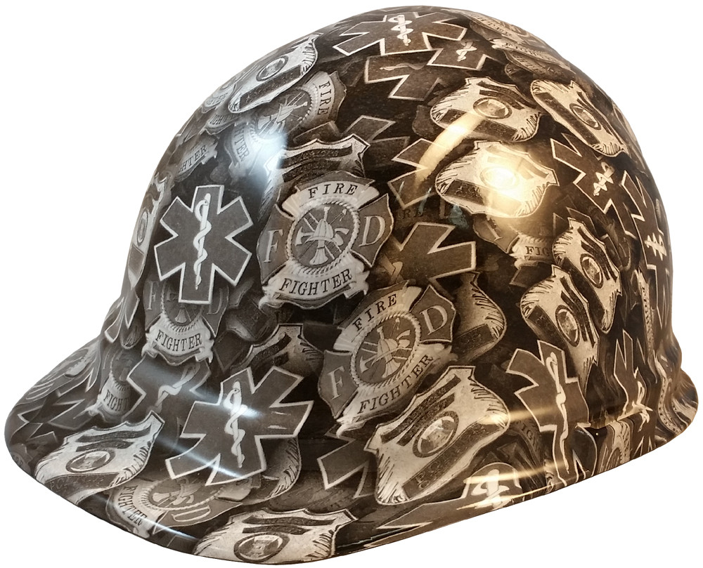 First Responder Hydro Dipped Cap Style Hard Hats | Buy Online at T.A.S.C.O.