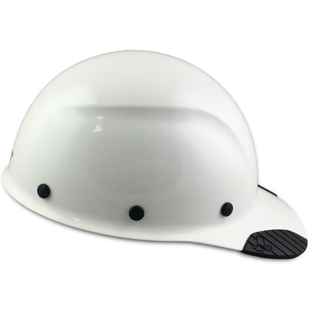 DAX Fiberglass Composite Hard Hat - Cap Style White, Part #HDFC-17WG