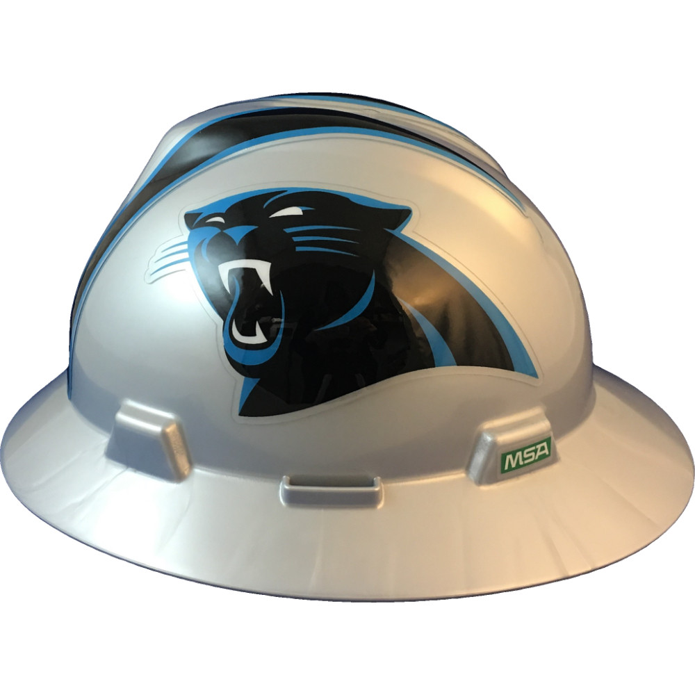 Carolina Panthers Full Brim Hard Hats | Buy Online at T.A.S.C.O.