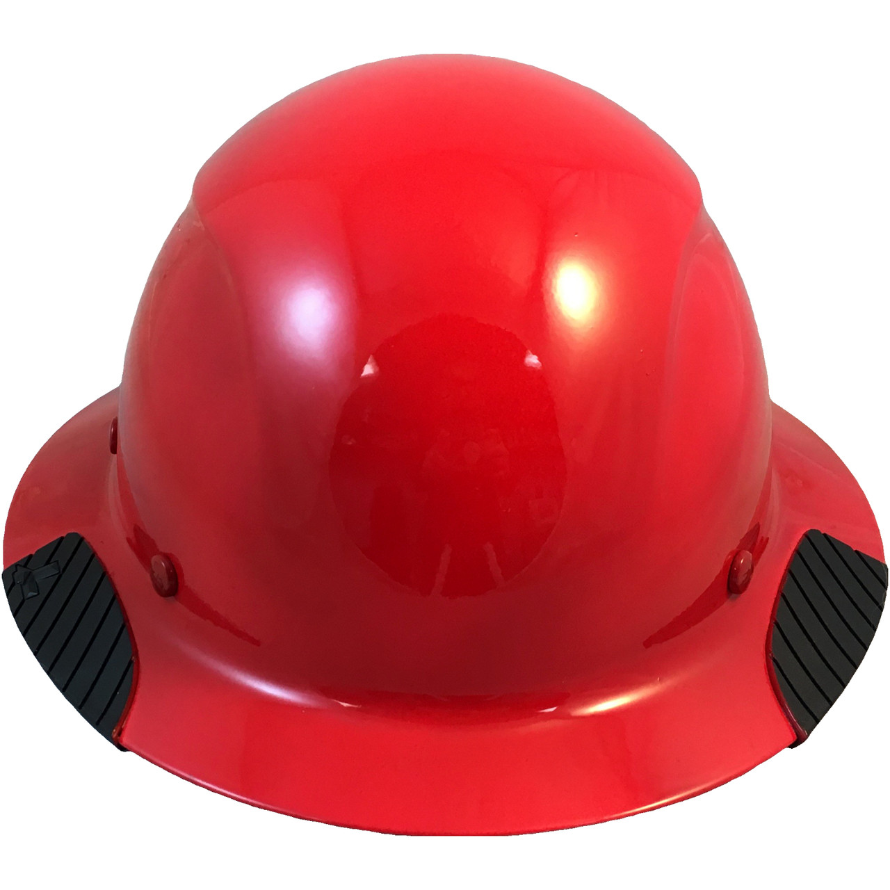 DAX Fiberglass Composite Hard Hat - Full Brim Red