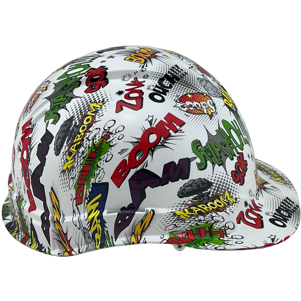 Zoom Bam Boom Cap Style Hydro Dipped Hard Hats | Buy Online at T.A.S.C.O.