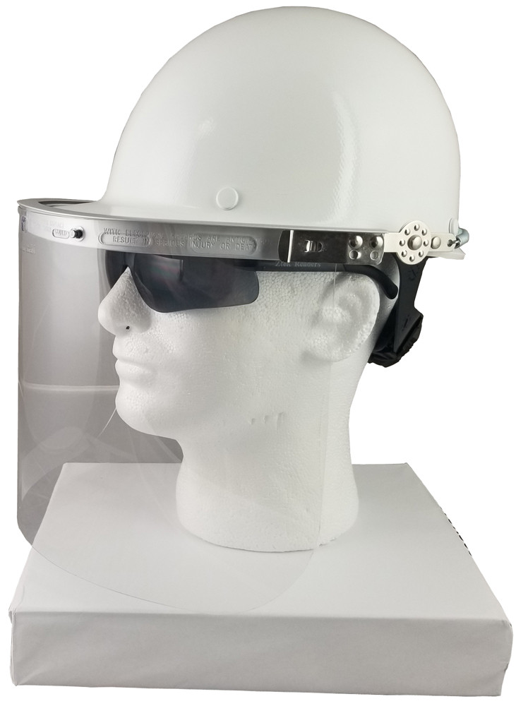 Skullgard Cap Style With Ratchet Suspension with Faceshield Kit