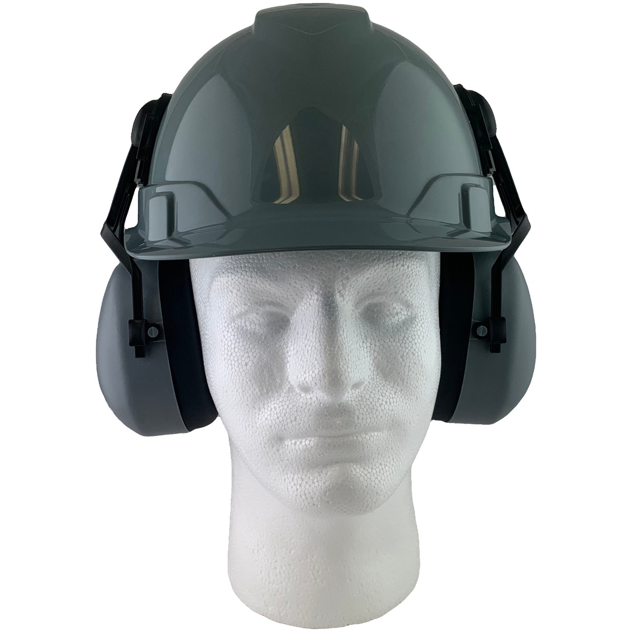 Pyramex Hard Hat with Earmuffs | Construction Safety Hats | Tasco ...