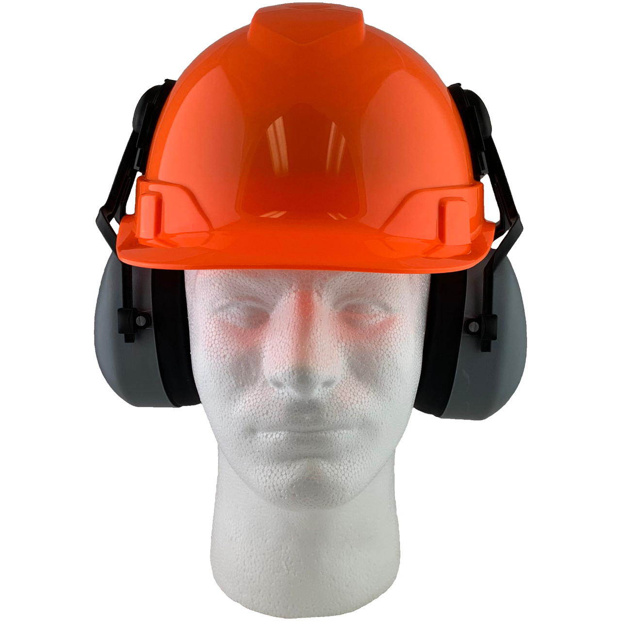 Pyramex Hard Hat with Earmuffs | Construction Safety Hats | Tasco ...