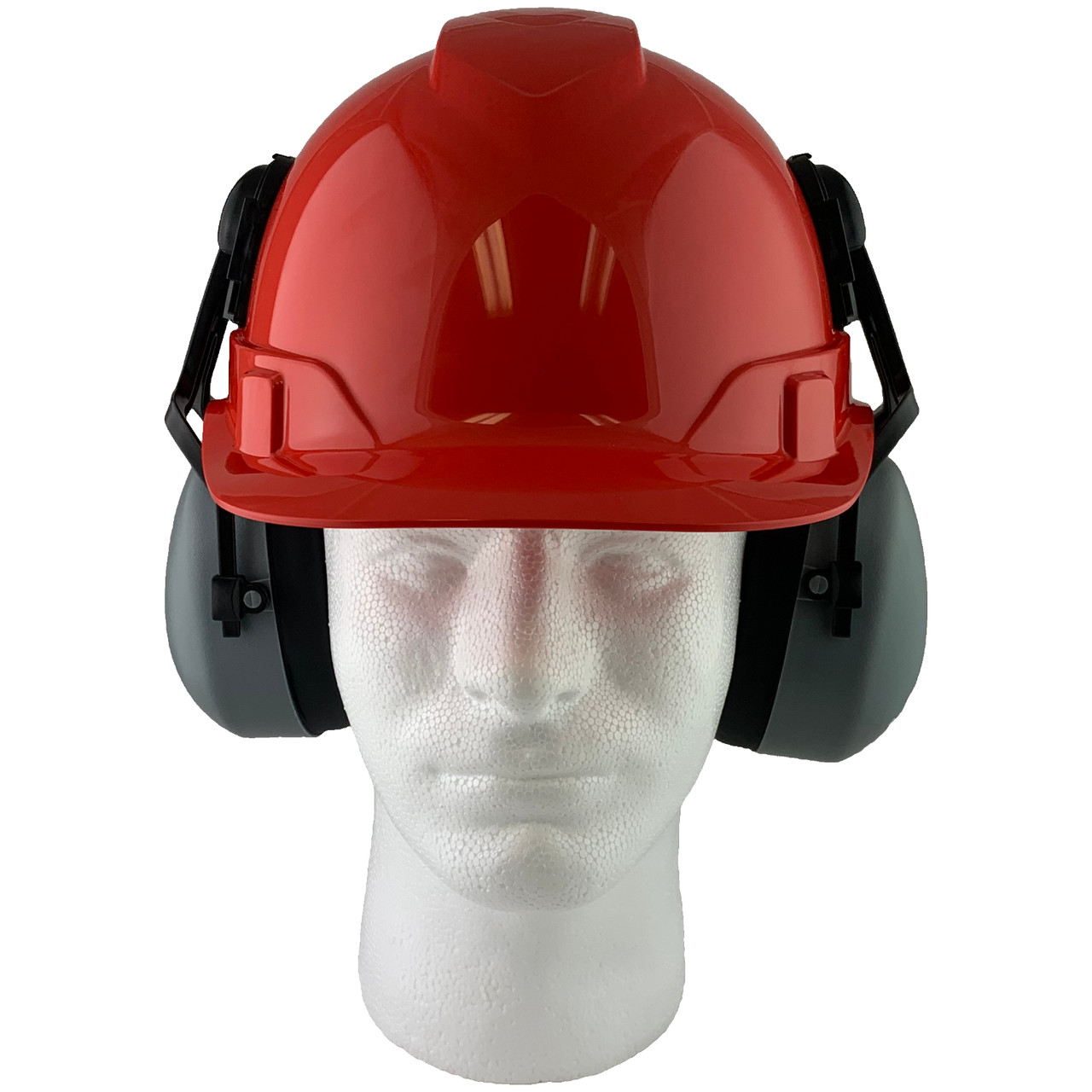 Pyramex Hard Hat with Earmuffs | Construction Safety Hats | Tasco ...