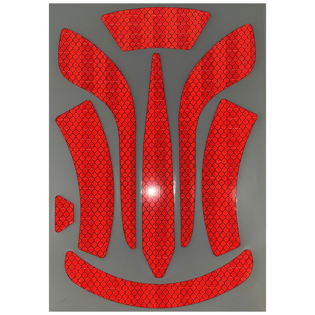 DAX Lift Reflective Decal Kit for Hard Hats - Red