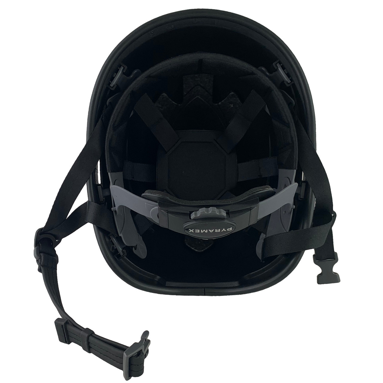 Pyramex Ridgeline XR7 Modern OSHA Safety Helmet - Matte Black Graphite ...