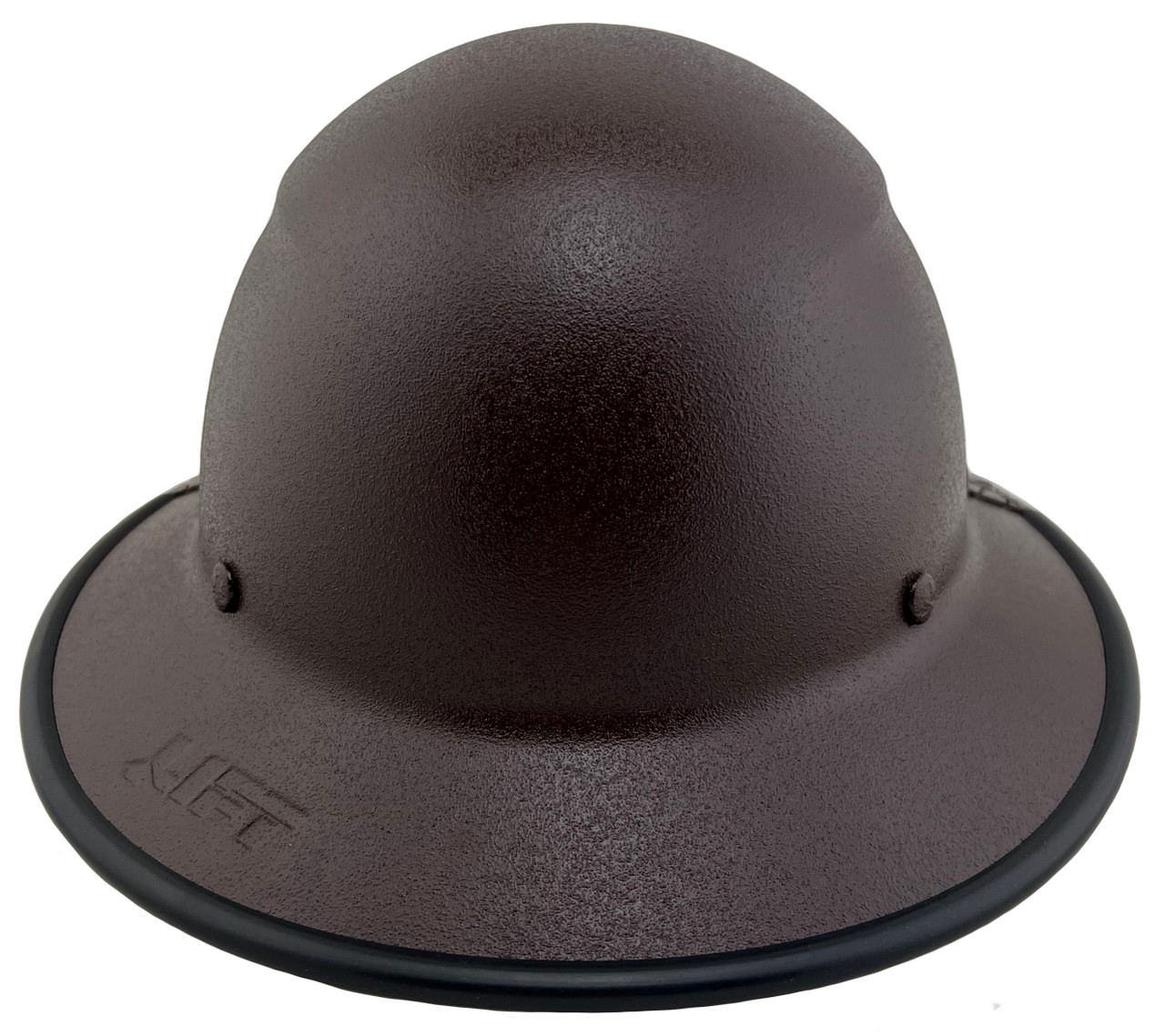 DAX Fiberglass Composite Hard Hat - Full Brim Textured Brown