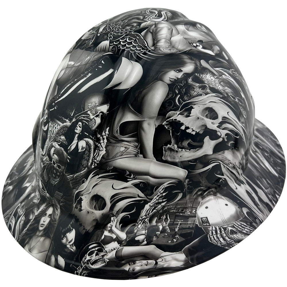 Ghost Rider Girls Full Brim Hydro Dipped Hard Hats Buy Online at T.A.S.C.O.