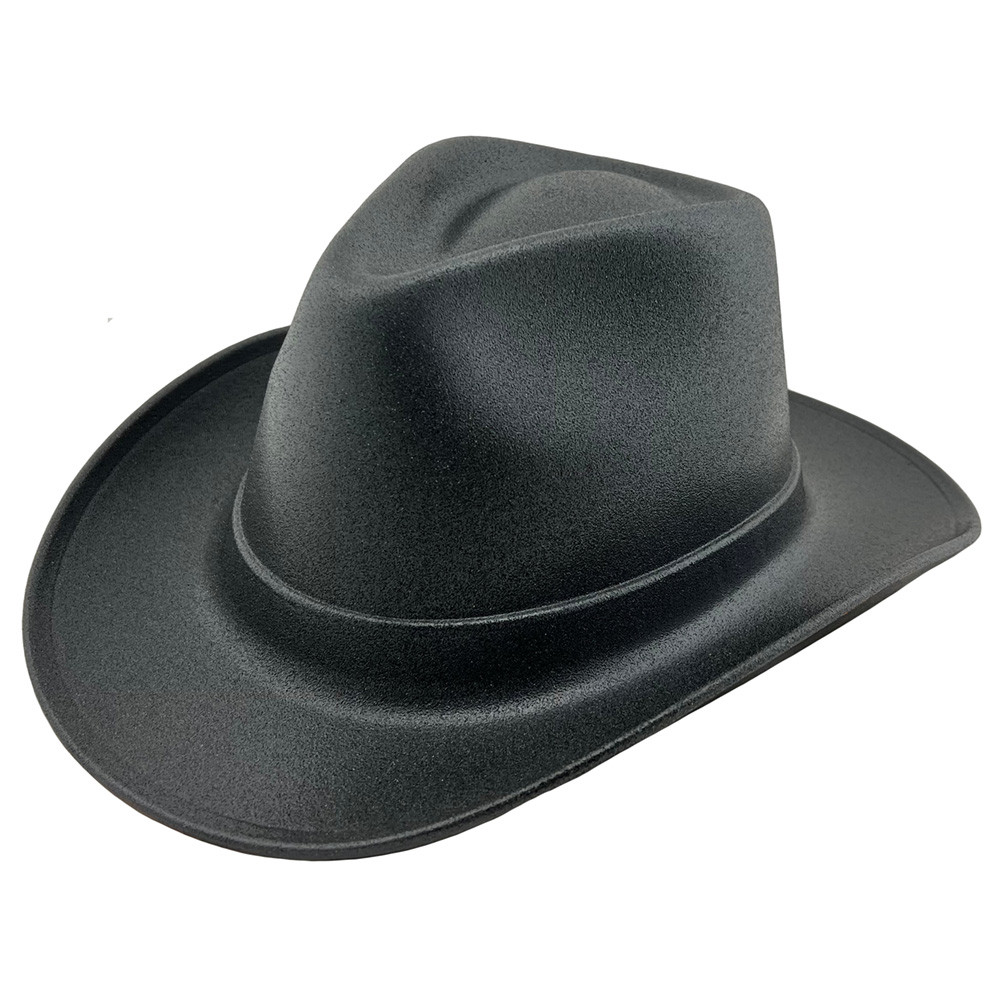 Occunomix Western Cowboy Hard Hats ~ Textured Gunmetal | T.A.S.C.O.
