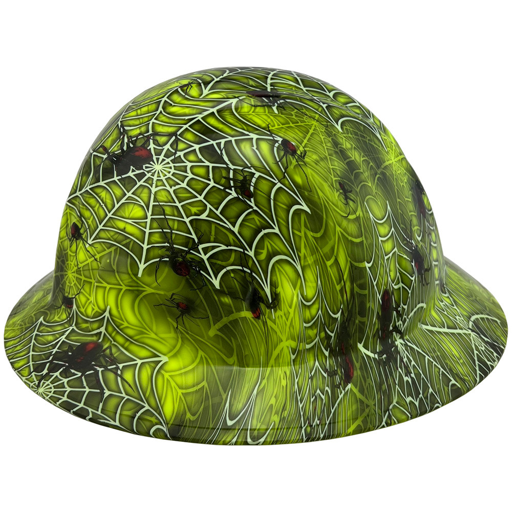 Spider Web Full Brim Hydro Dipped Hard Hats | Buy Online at T.A.S.C.O.