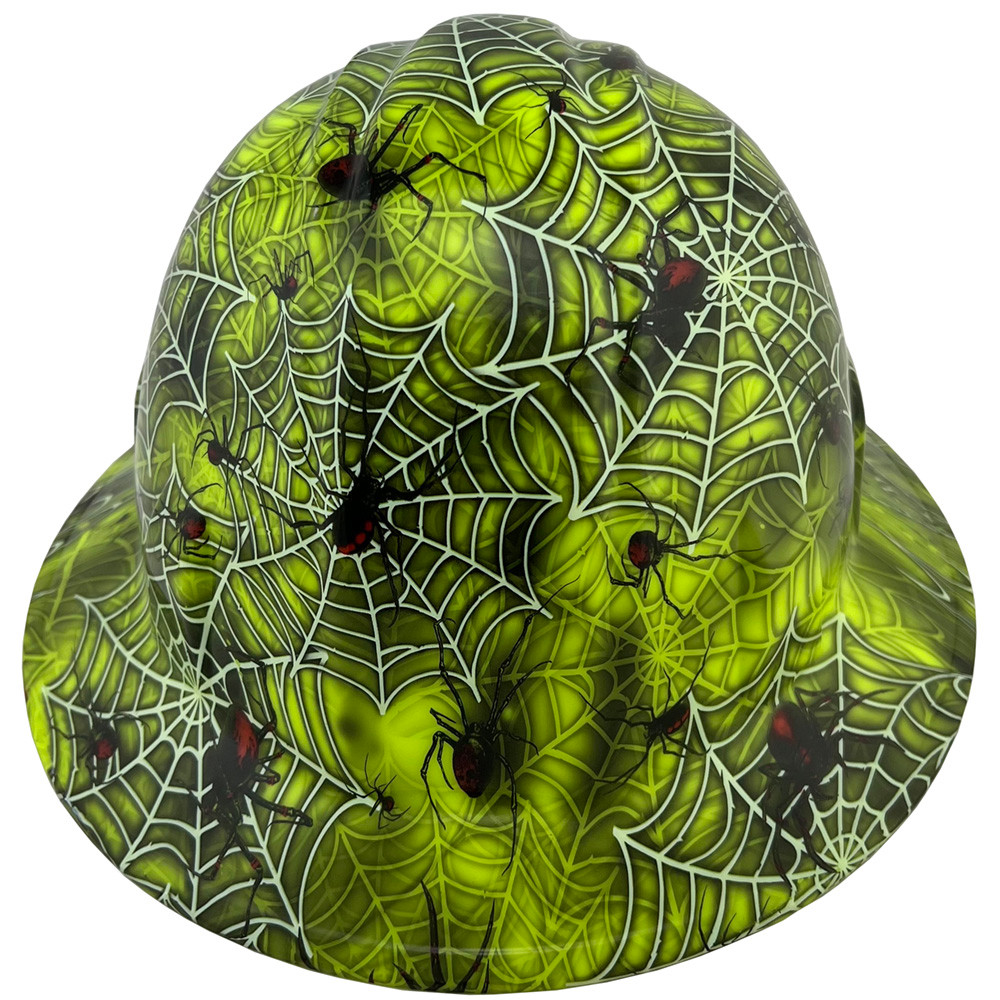 Spider Web Full Brim Hydro Dipped Hard Hats | Buy Online at T.A.S.C.O.