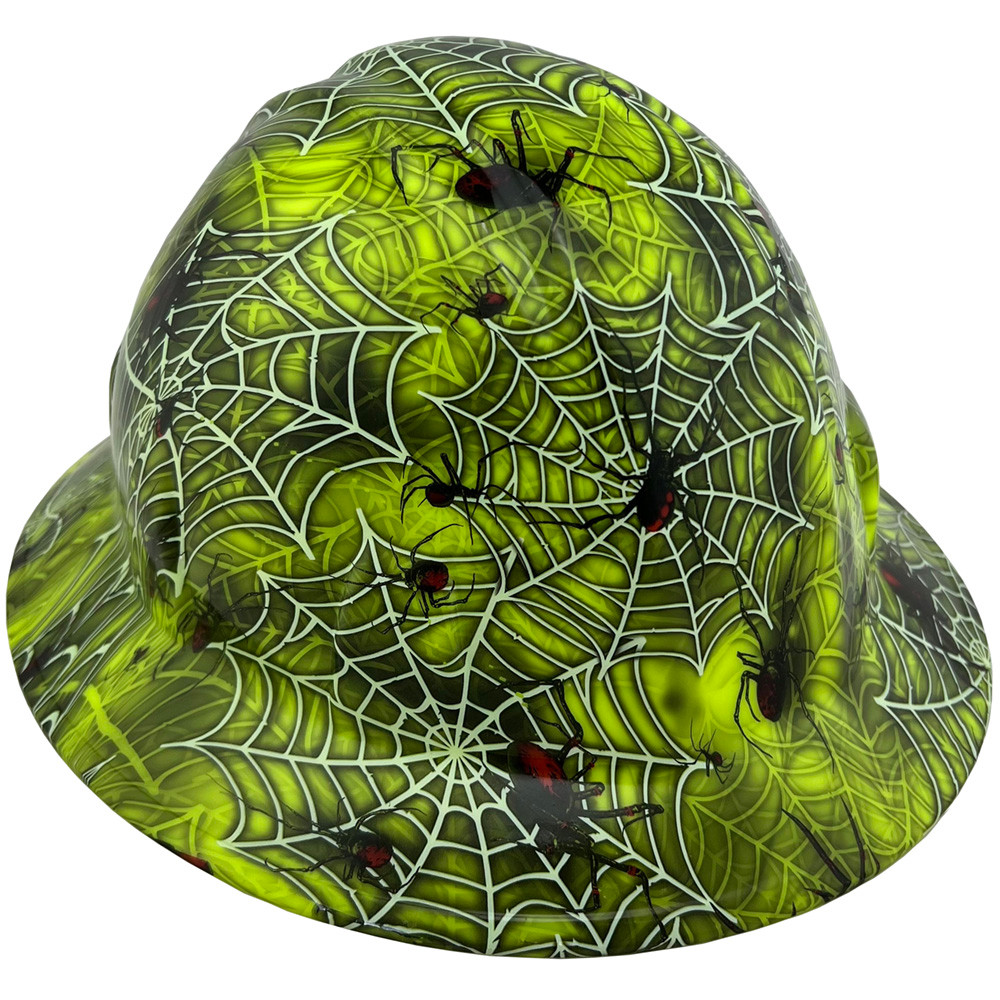 Spider Web Full Brim Hydro Dipped Hard Hats | Buy Online at T.A.S.C.O.