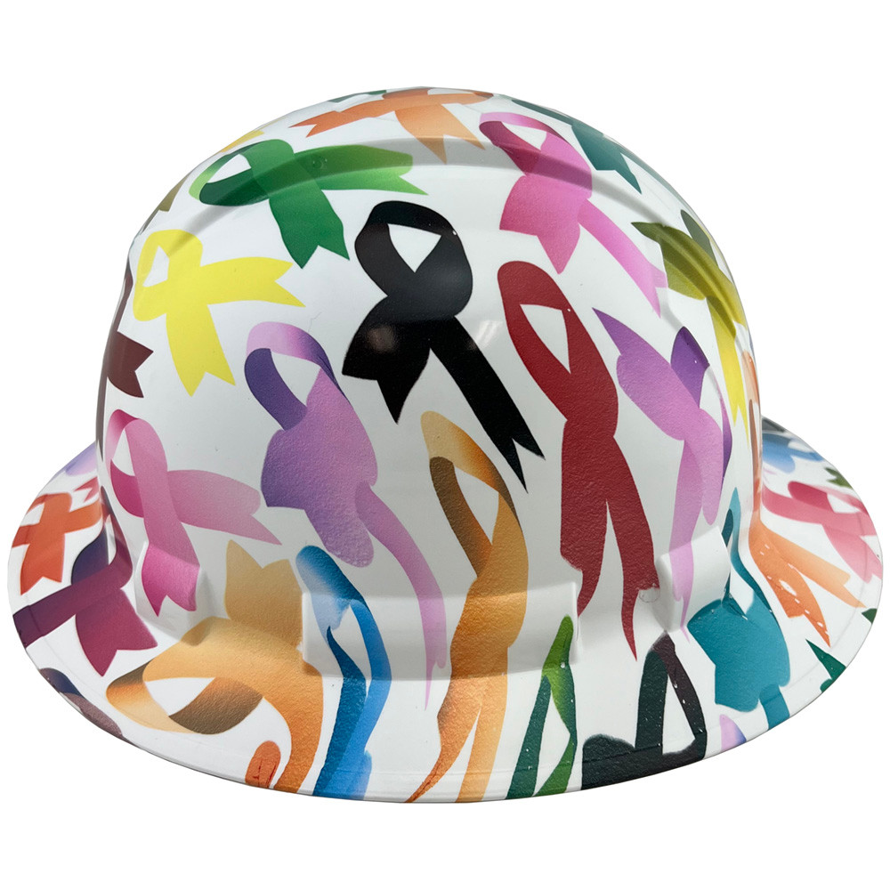 Ribbons for All Ridgeline Full Brim Hydro Dipped Hard Hats | Buy Online ...