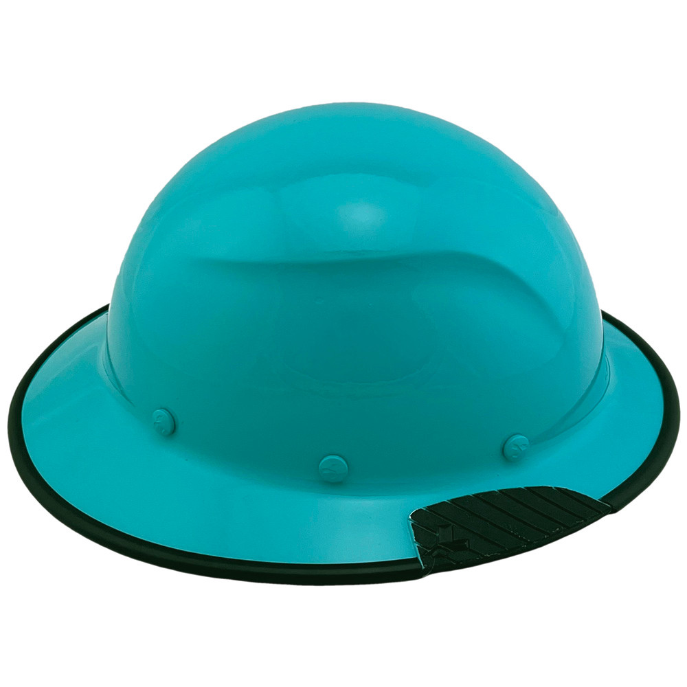 DAX Fiberglass Composite Hard Hat - Full Brim Teal
