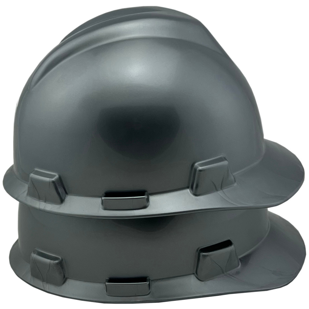 MSA Cap Style SMALL Hard Hats with Staz-On Silver